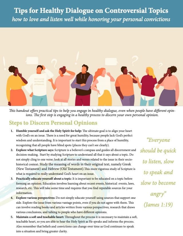 Healthy Dialogue on Controversial Topics | Urban Alliance